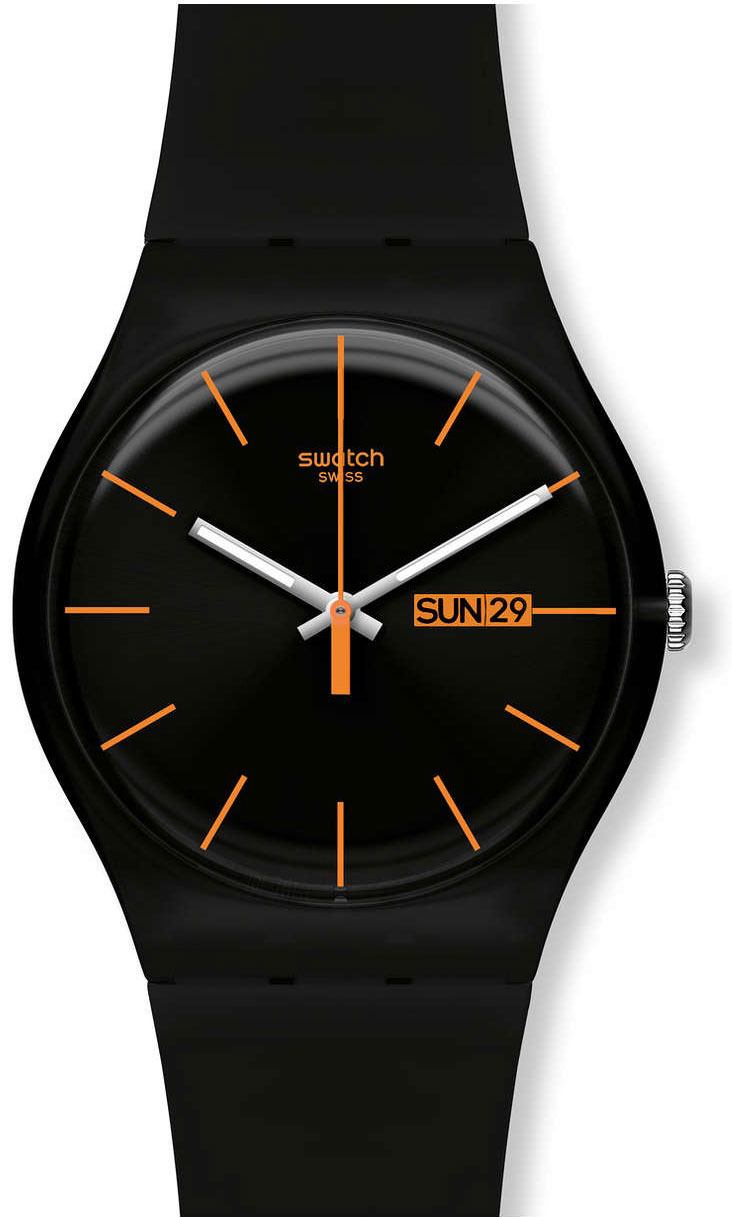 Swatch Suob704 DARK REBEL Kol Saati