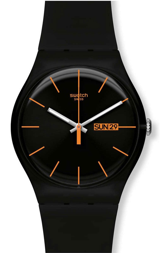 Swatch Suob704 DARK REBEL Kol Saati