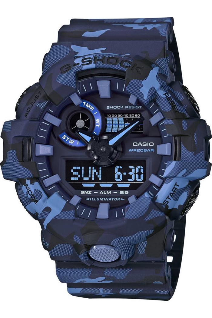 Casio Ga-700cm-2adr G-Shock Kamuflaj Desenli | Gündüz Saat