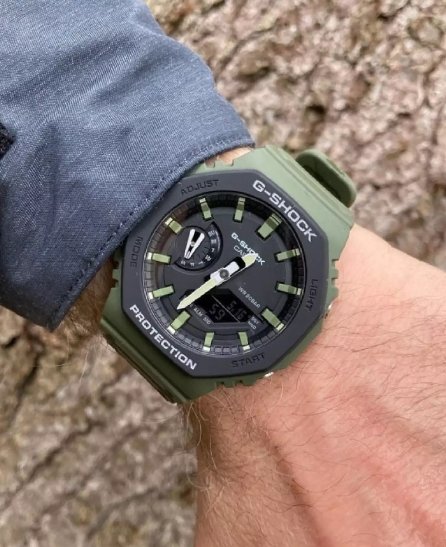 Casio Ga-2110su-3adr Erkek Kol Saati | Gündüz Saat