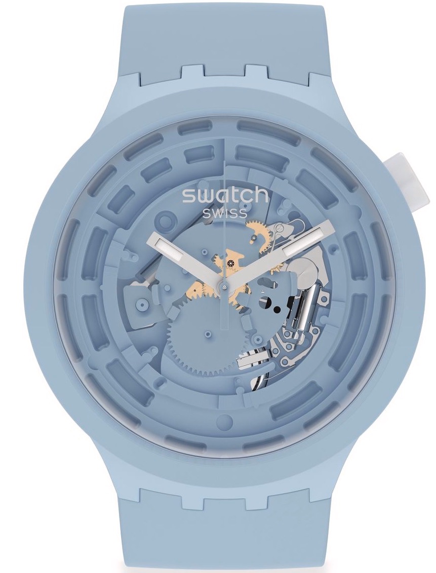 Swatch Sb03n100 C-BLUE Big Bold Ceramic | Gündüz Saat