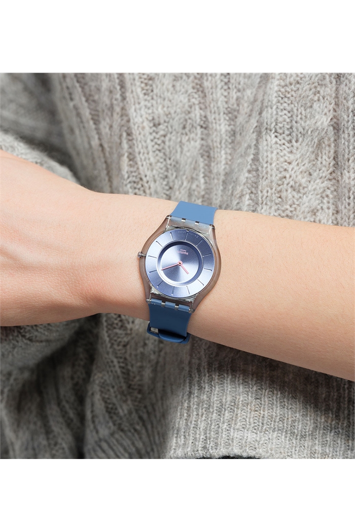 Swatch Ss08n100 DENIM BLUE Bayan Kol Saati | Gündüz Saat