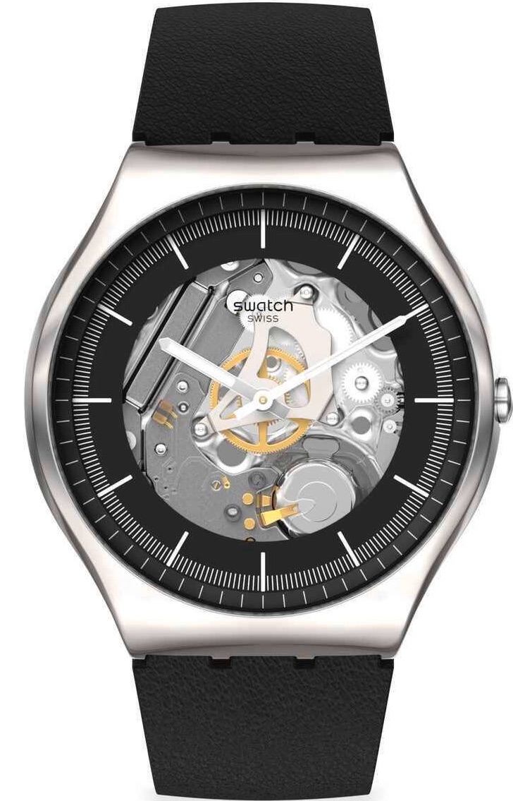 Swatch Ss07s115 BLACK SKELETON Kol Saati | Gündüz Saat