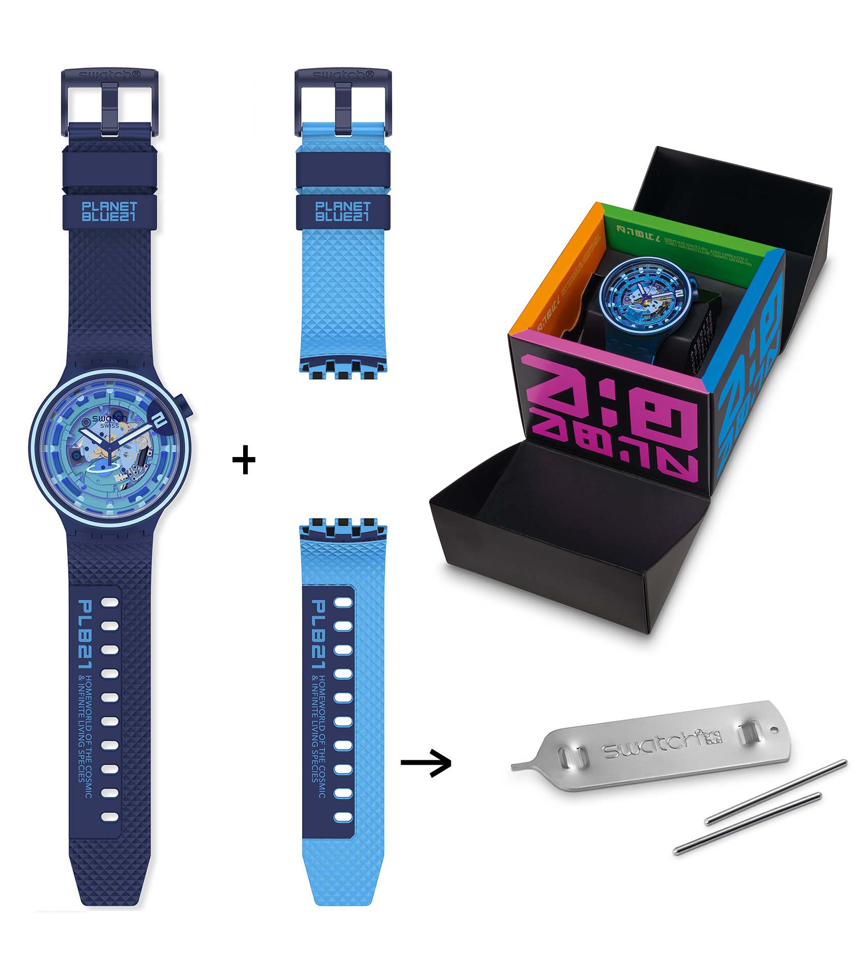 Swatch Sb01n101 SECOND HOME Kol Saati | Gündüz Saat