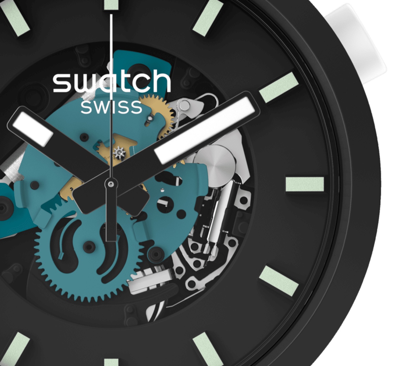Swatch Sb03b107 NIGHT TRIP Erkek Kol Saati | Gündüz Saat