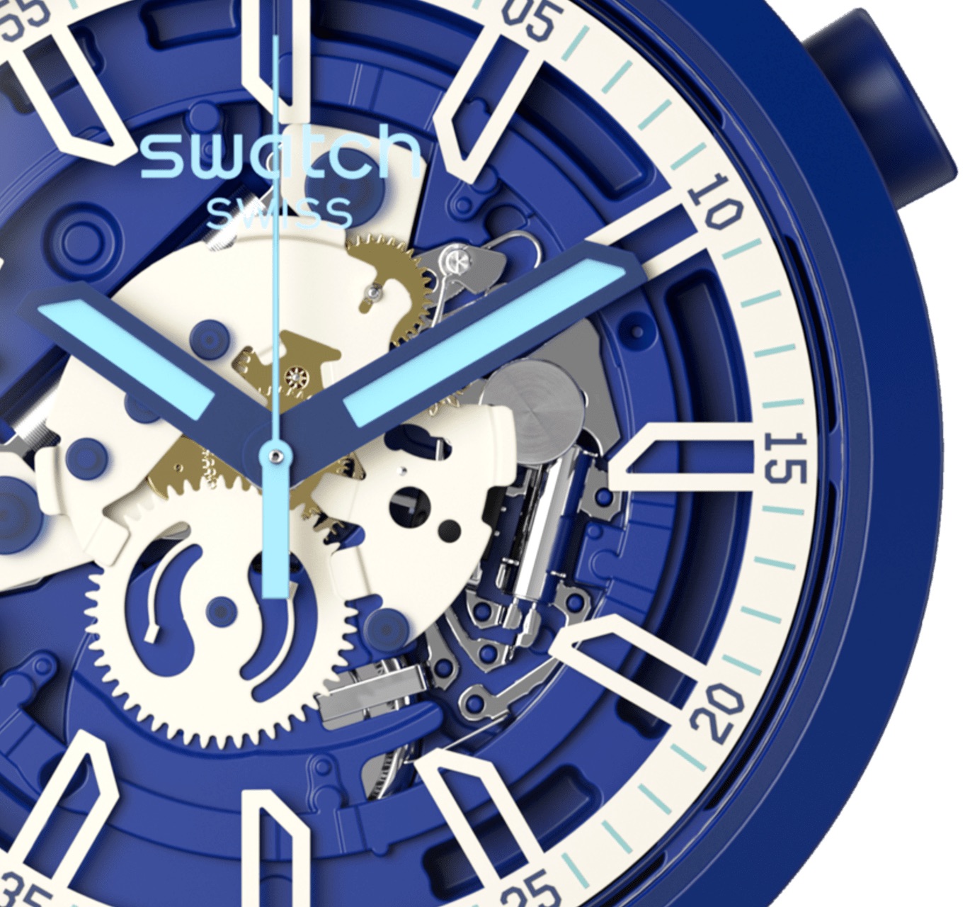 Swatch Sb01n102 ISWATCH BLUE Kol Saati | Gündüz Saat