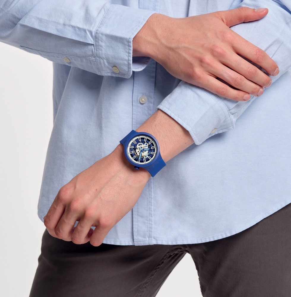 Swatch Sb01n102 ISWATCH BLUE Kol Saati | Gündüz Saat