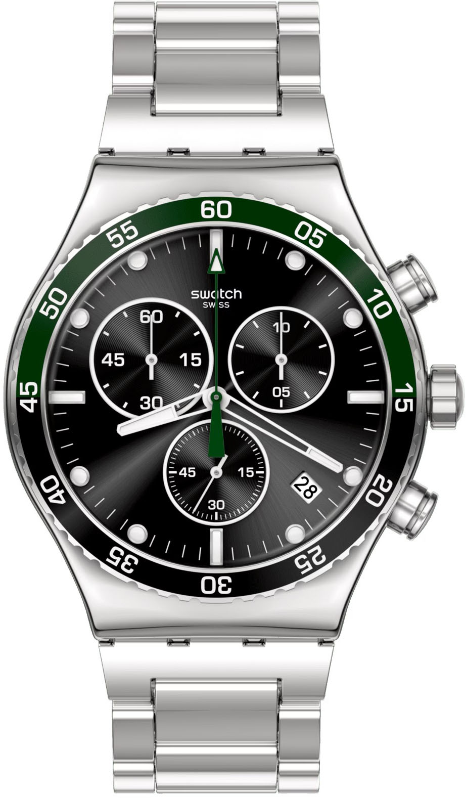 Swatch Yvs506g DARK GREEN IRONY Erkek Kol Saati | Gündüz Saat