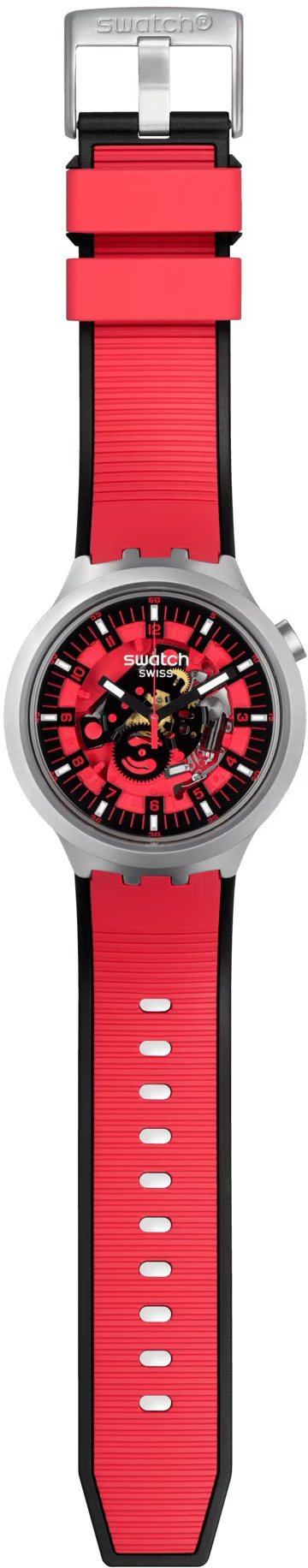 Swatch BIG BOLD IRONY Sb07s110 RED JUICY | Gündüz Saat