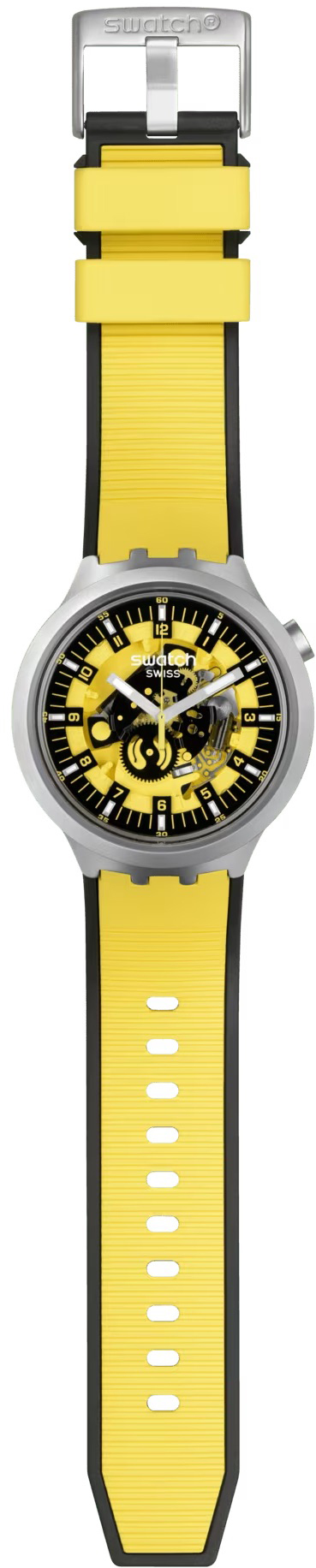 Swatch BIG BOLD IRONY Sb07s109 BOLDEN YELLOW | Gündüz Saat