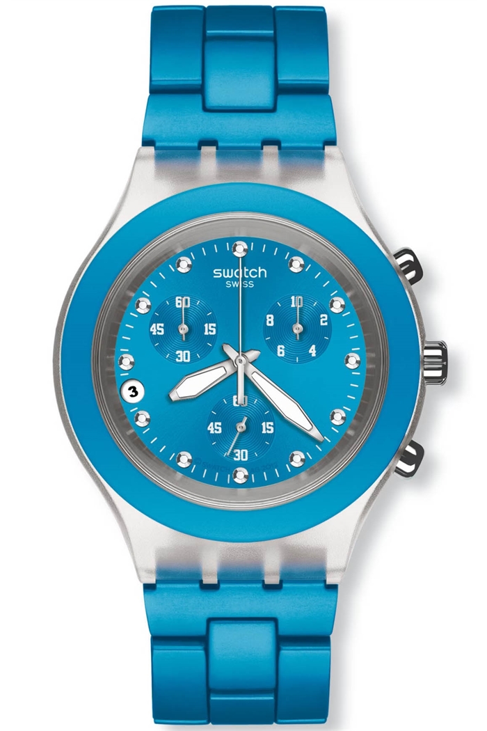 Swatch Svck4053ag FULL-BLOODED CYAN | Gündüz Saat