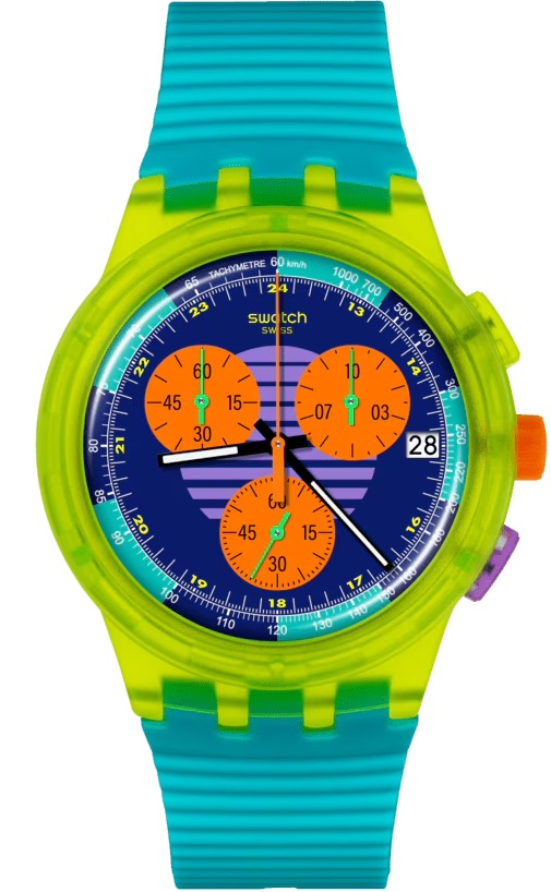 Swatch Susj404 Swatch Neon Wave | Gündüz Saat