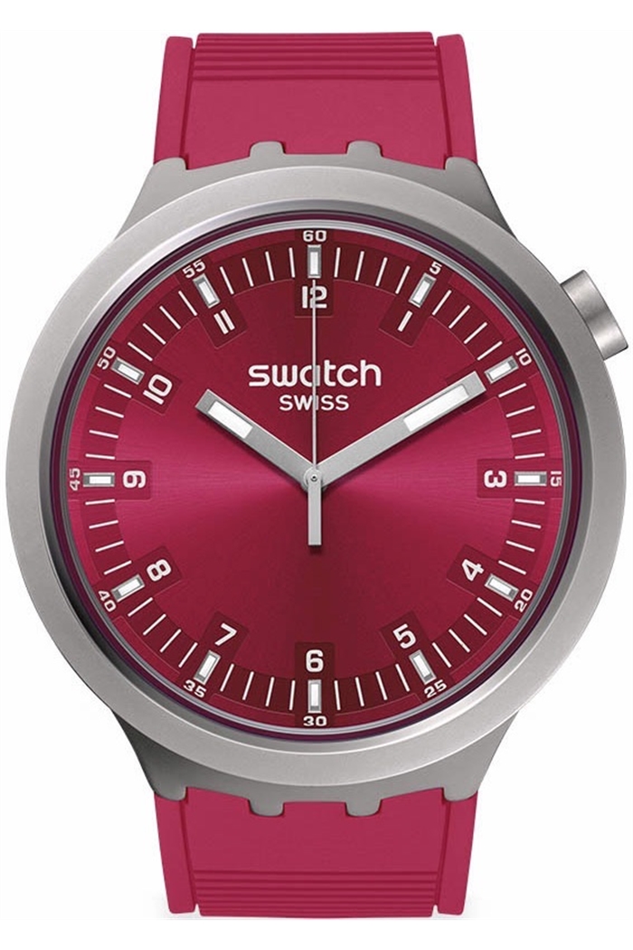 Swatch Sb07s104 Scarlet Shimmer Erkek Kol Saati | Gündüz Saat