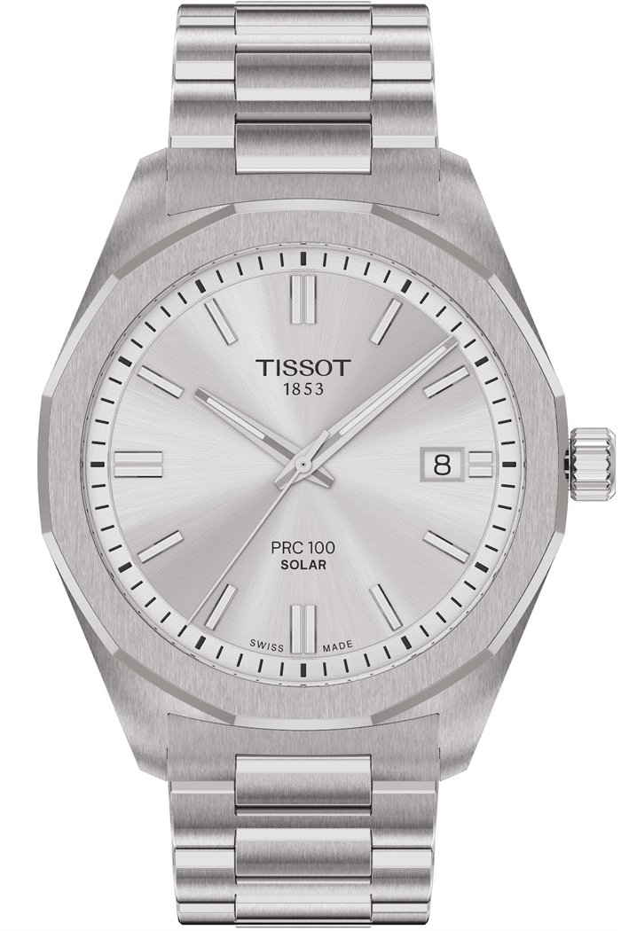 Tissot PRC 100 Solar 39mm T1514221103100 - Erkek Kol Saati (T151.422.11.031.00) | Gündüz Saat